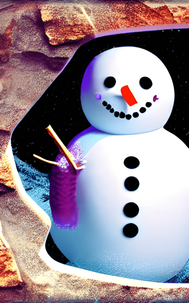 Holidays, Snowman Phone Wallpapers | Aesthetic Wallpapers